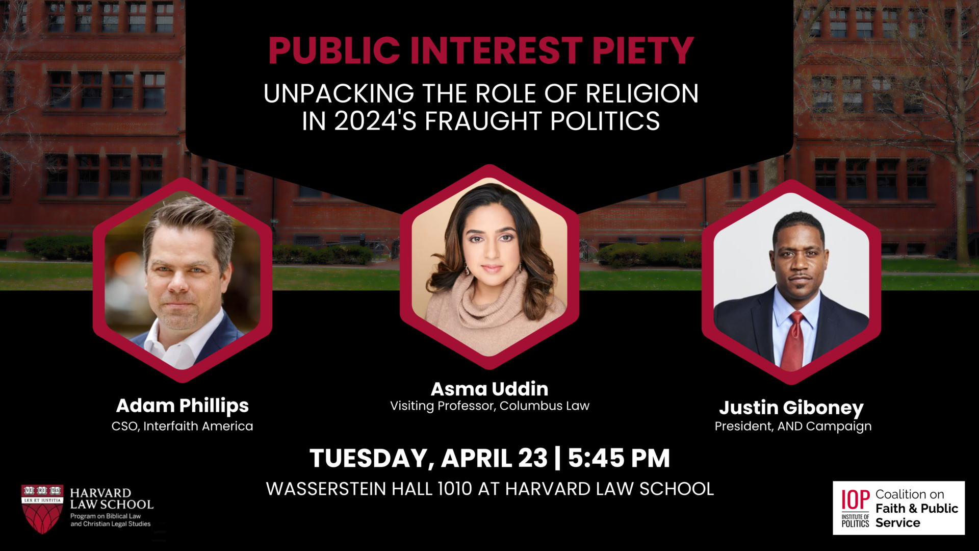 Public Interest Piety: Unpacking the Role of Religion in the 2024 Election - Harvard Law School ...
